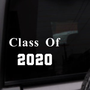 Class of 2020, Graduation, Seniors Car Decal, Yeti / Laptop / Mac Book ...