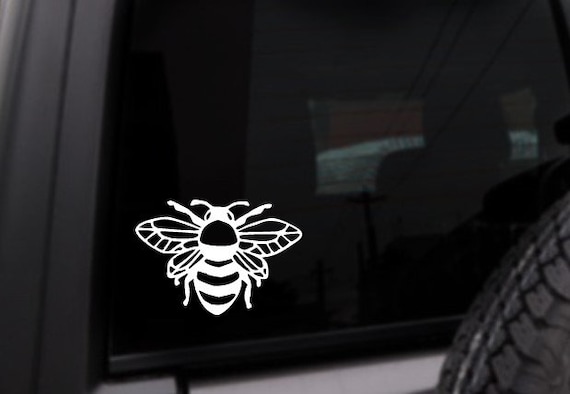 Bee Car Decal Vinyl Sticker Custom Color Decal Bumblebee - Etsy