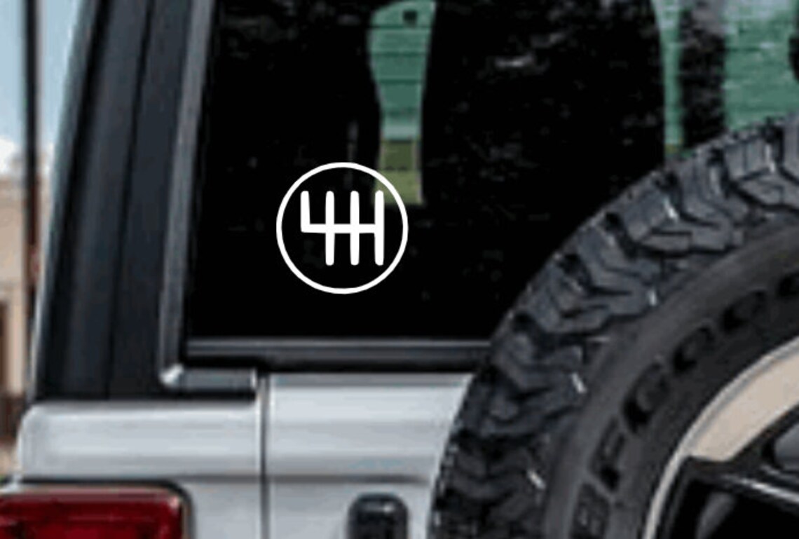6 Speed Manual Decal Funny Car Decal Personalized Vinyl - Etsy