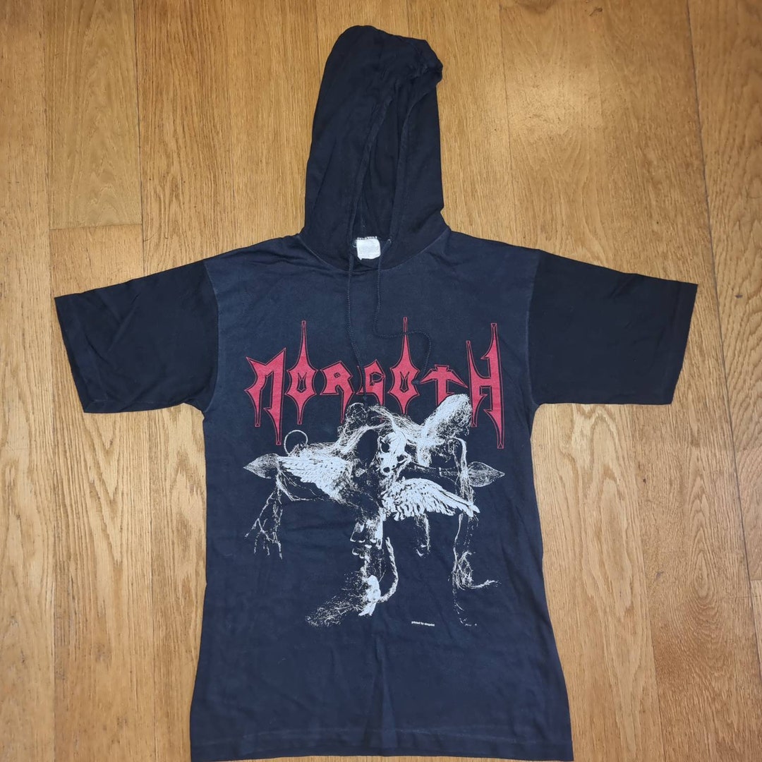 Morgoth Cursed Vintage 1991 Tour Hooded T-shirt Mega Rare - Etsy