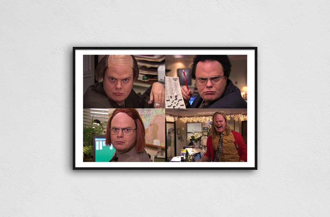 DWIGHT'S Wigs - the Office Poster 11x17 Inches - Etsy