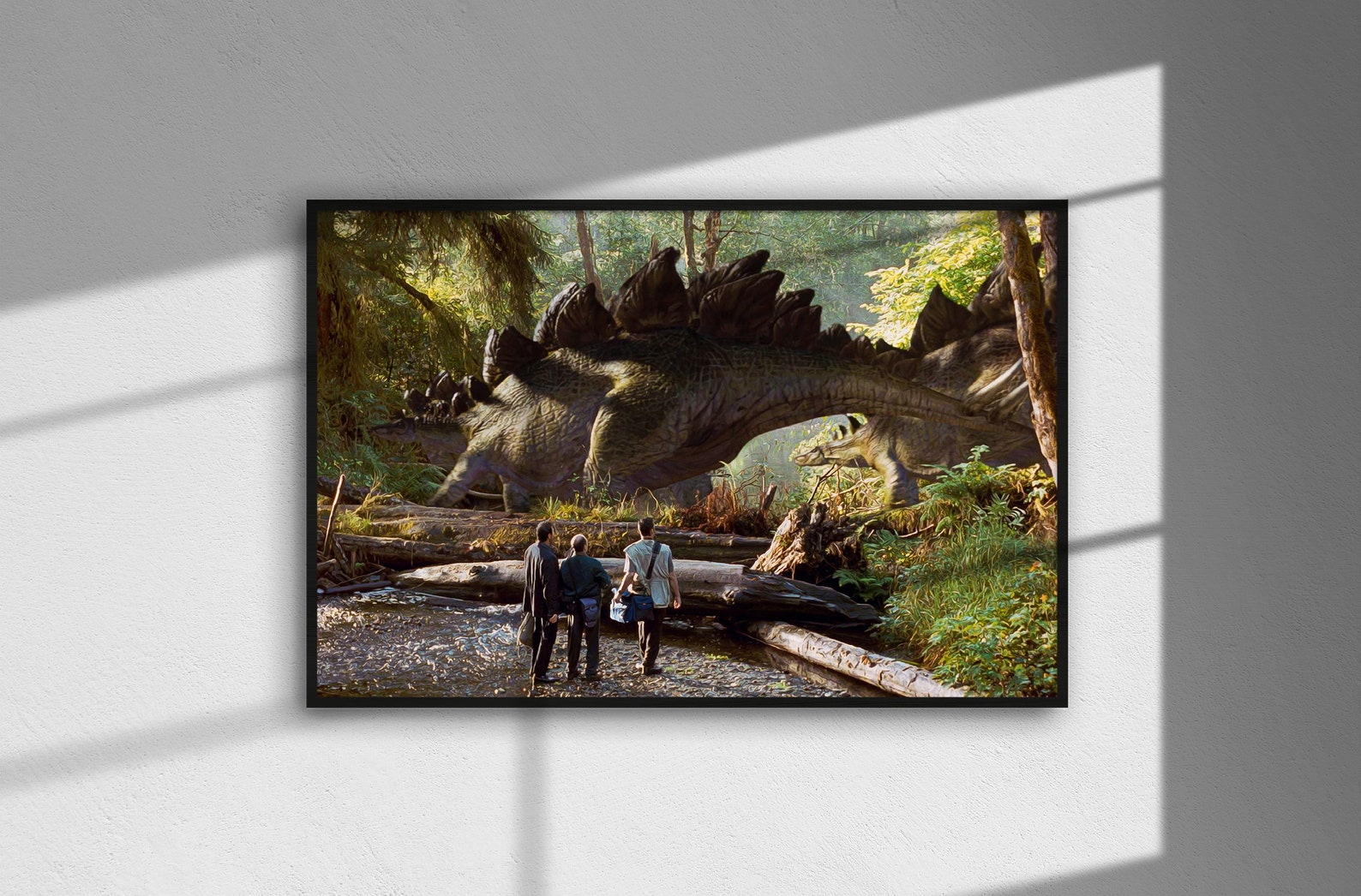 JURASSIC PARK STEGOSAURUS Poster 11x17 inches | Etsy