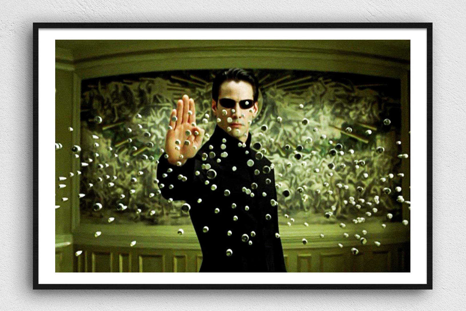 THE MATRIX Stopping Bullets Poster 11x17 Inches - Etsy