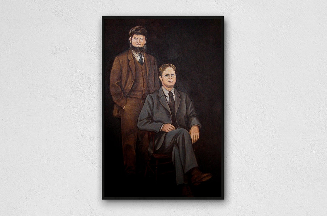 DWIGHT & MOSE Painting the Office Movie Poster - Etsy