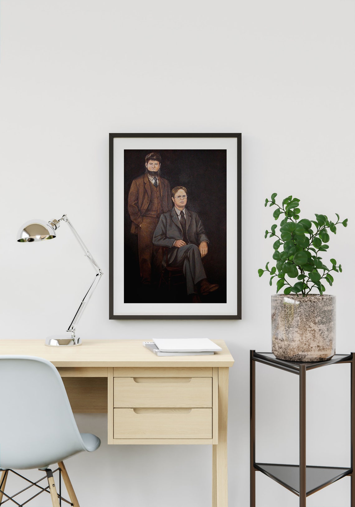 DWIGHT & MOSE Painting the Office Movie Poster - Etsy