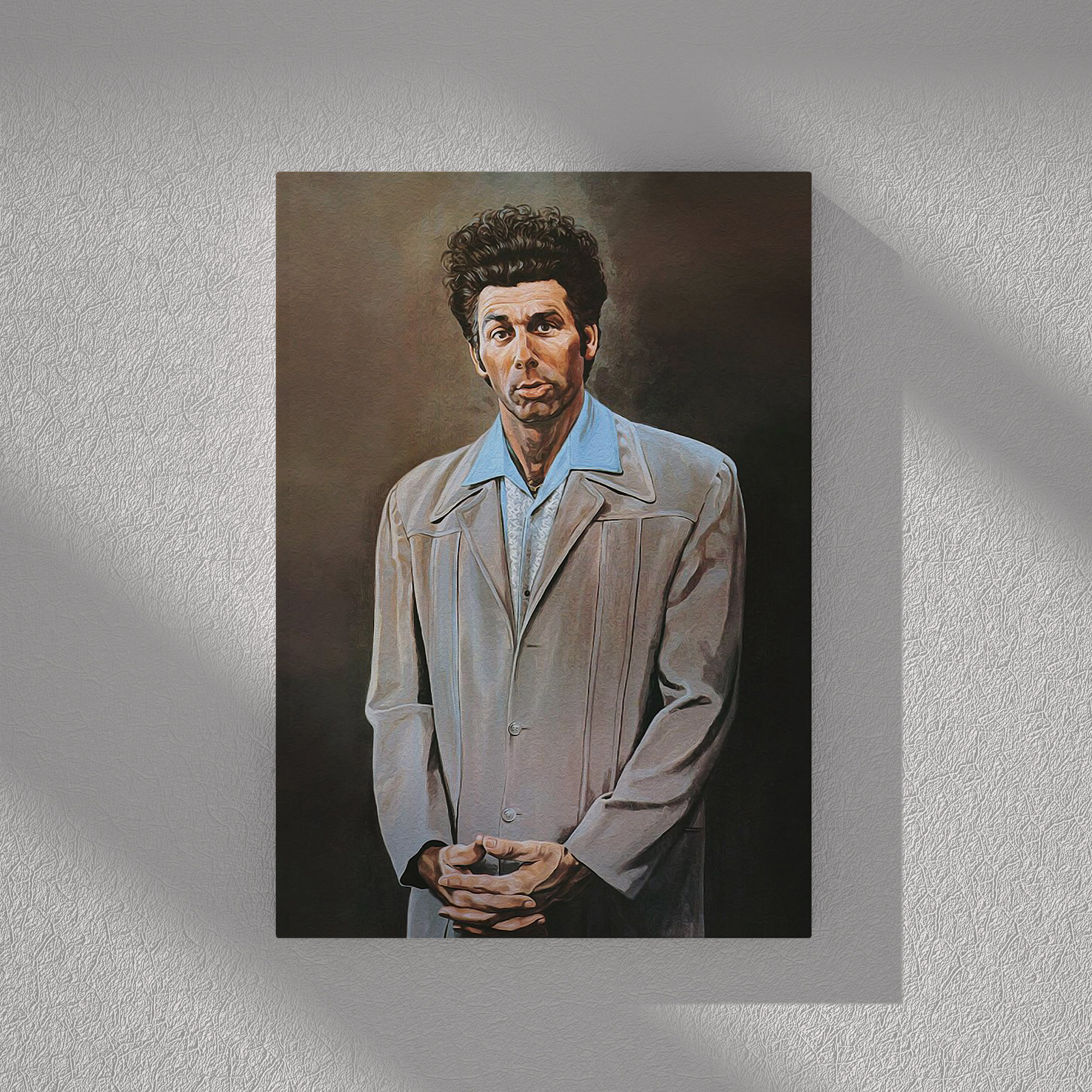 Seinfeld Kramer Cosmo Kramer Seinfeld S09 Jacket With Shearling Collar ...
