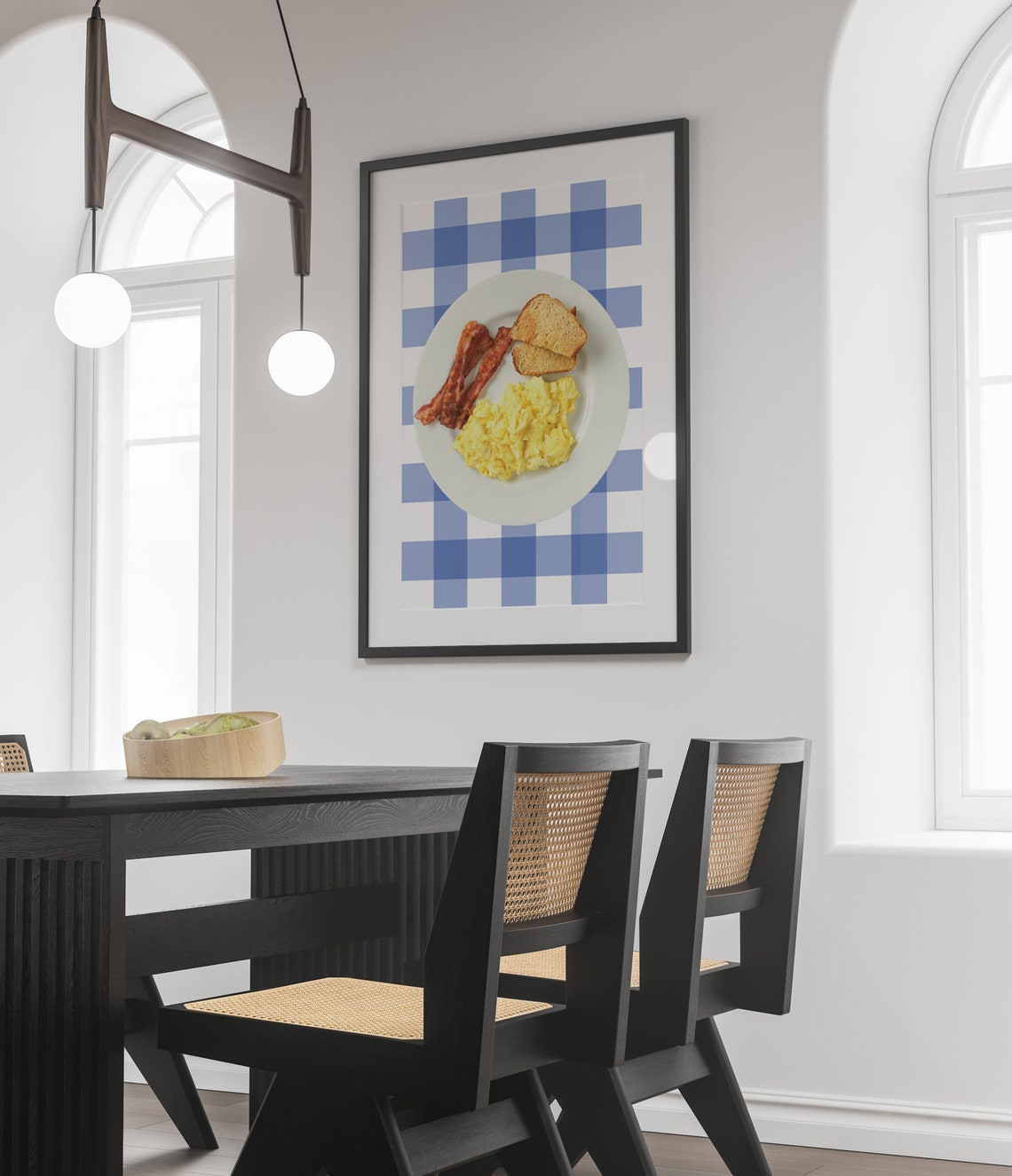RON SWANSON Breakfast Food Poster - Etsy