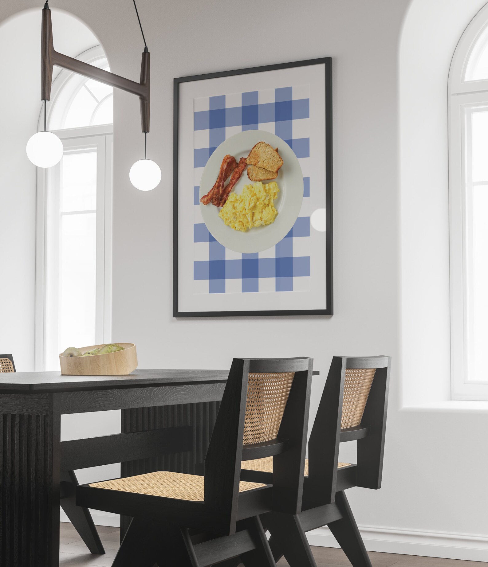 RON SWANSON Breakfast Food Poster - Etsy