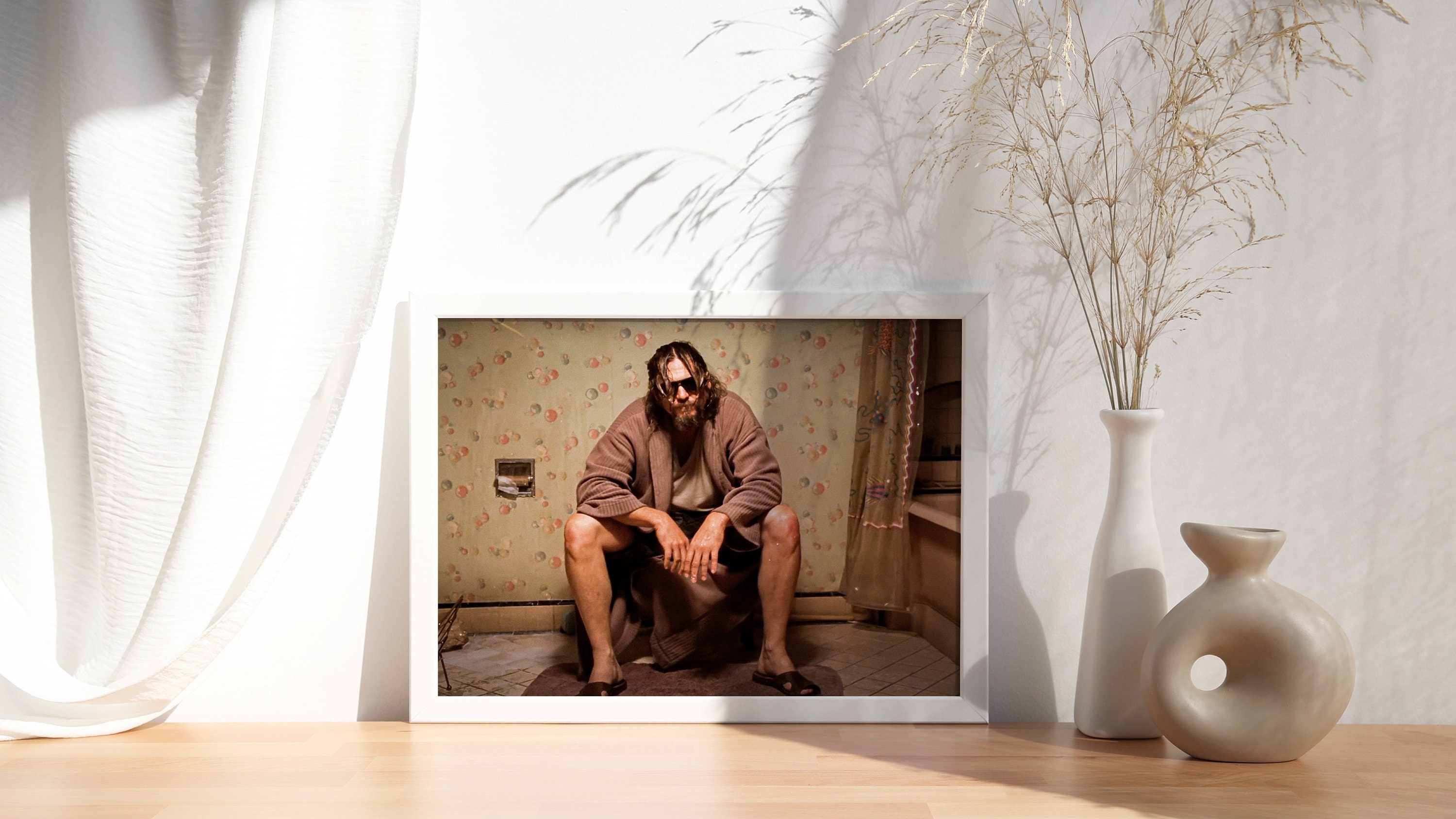 THE BIG LEBOWSKI Toilet Movie Poster 11x17 Inches - Etsy