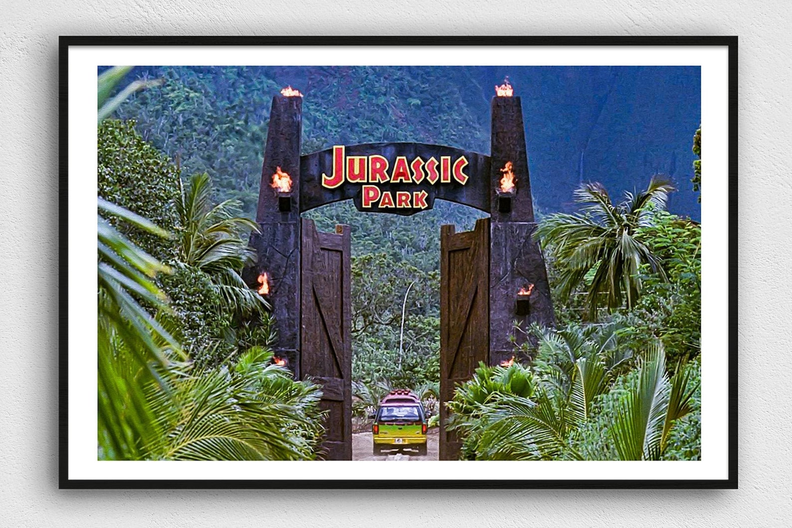 JURASSIC PARK Gate Poster 11x17 Inches - Etsy