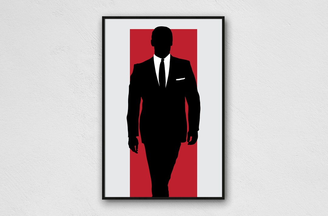 DON DRAPER Walks Away MAD Men Poster - Etsy