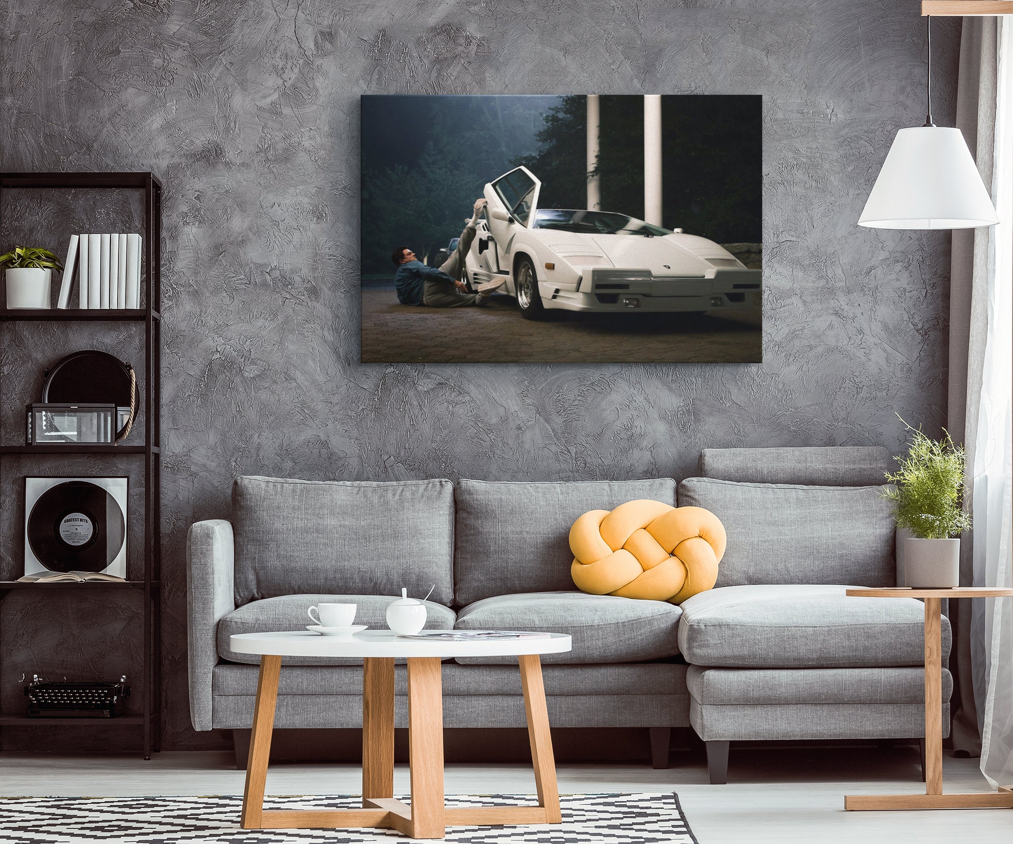 WOLF of WALL STREET Lambo Canvas Wrap - Etsy