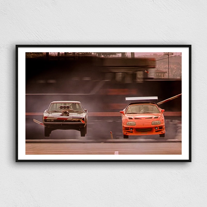 Fast and Furious Poster - Etsy