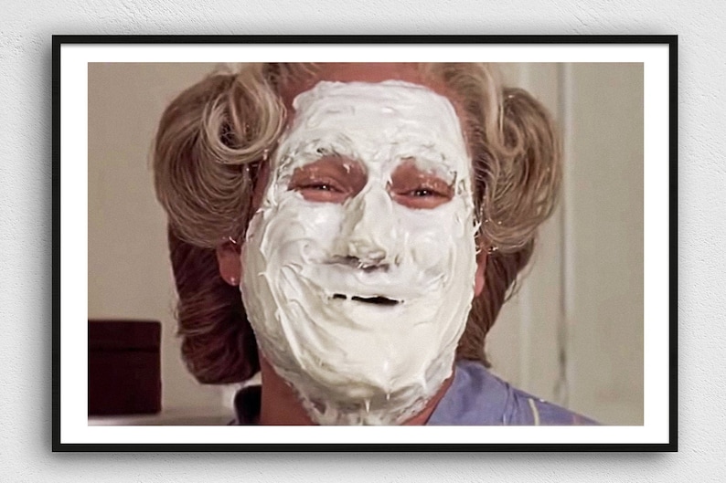 MRS DOUBTFIRE Face Mask Poster 11x17 Inches | Etsy
