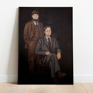 DWIGHT & MOSE Painting the Office Movie Poster - Etsy