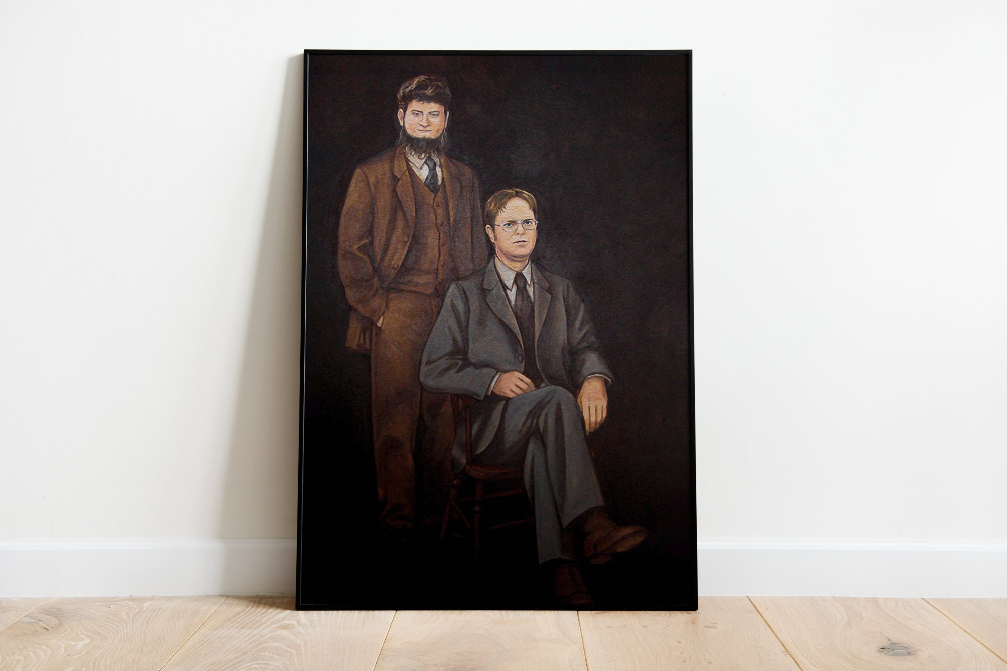 DWIGHT & MOSE Painting the Office Movie Poster - Etsy