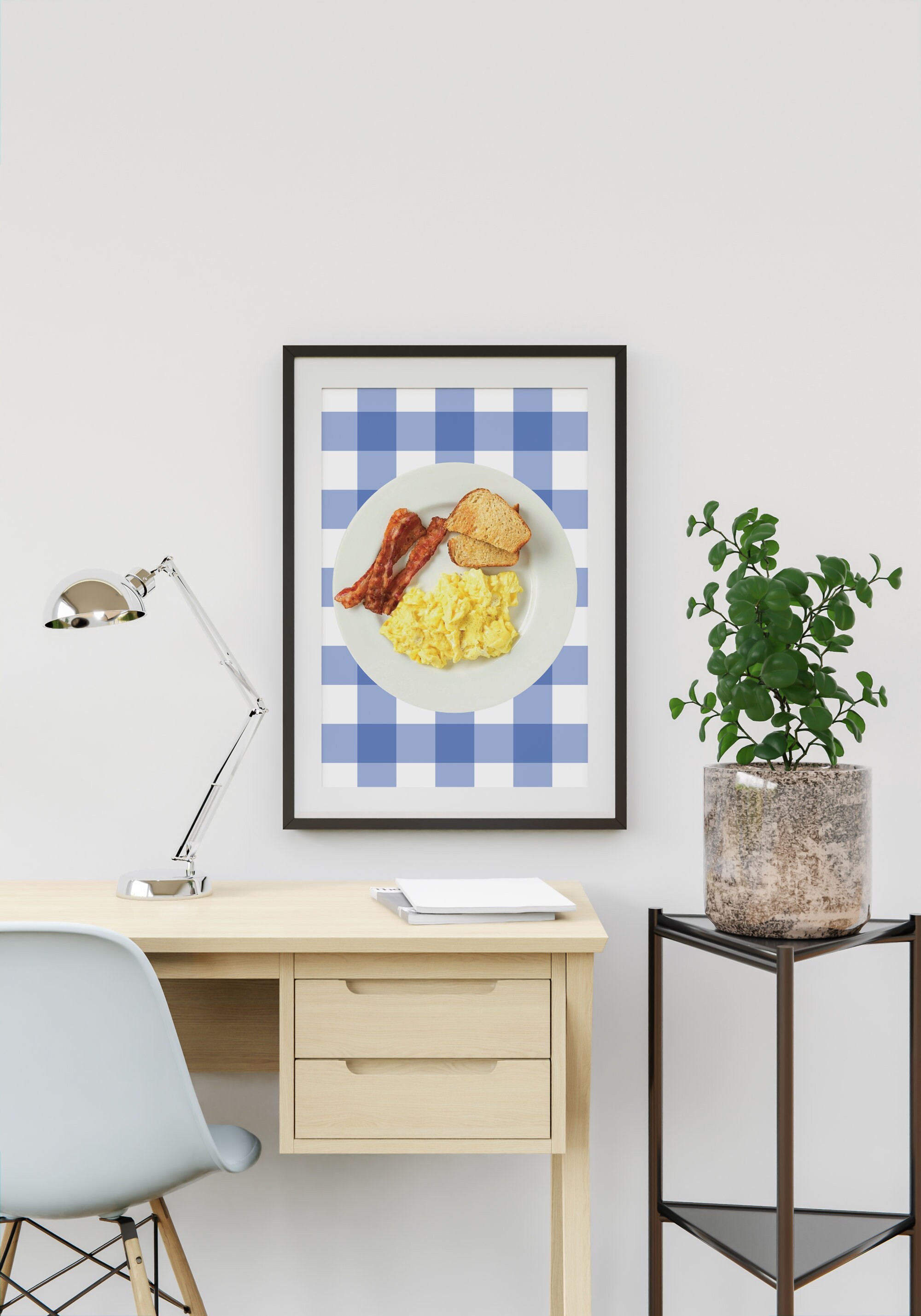 RON SWANSON Breakfast Food Poster | Etsy