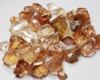 Raw Topaz Crystal | Etsy