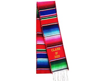 Graduation Stole Hispanic | Etsy