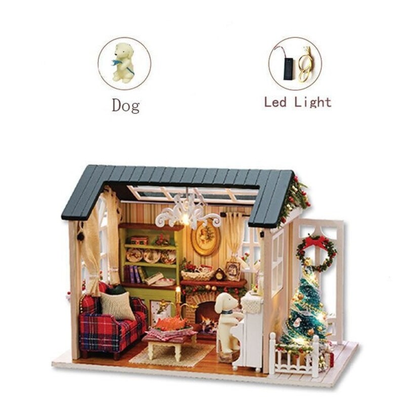 DIY Miniature House Kit DIY Dollhouse - Etsy