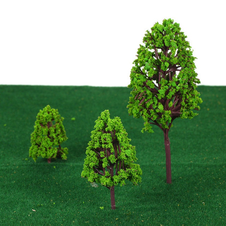 Tree Models 12pcs in Different Sizes - Etsy