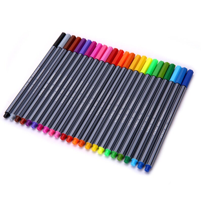 Elegant Minimalist Color Pens Sets - Etsy