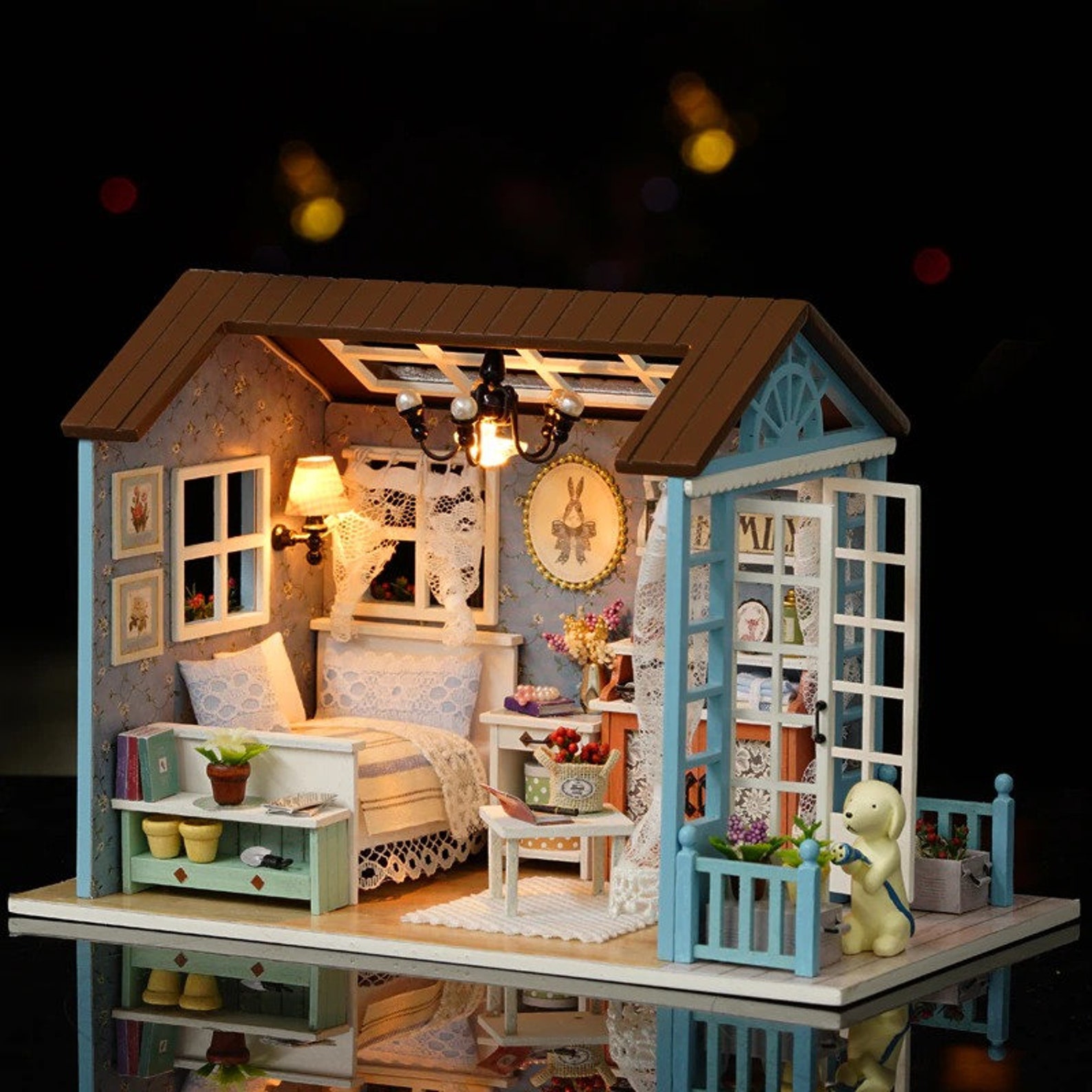 DIY Miniature House Kit DIY Dollhouse - Etsy