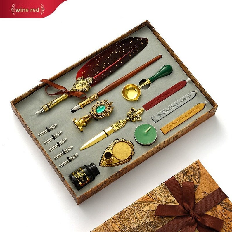 Luxury Fountain Pen Gift Box 4 Colors Fountain Pen Box Set - Etsy