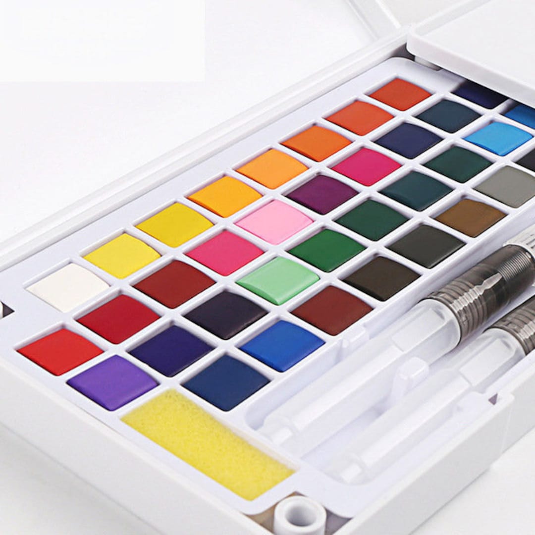 Watercolor Paint Set - Etsy
