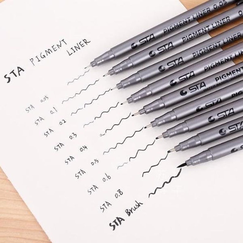 STA Pigment Liner - Etsy