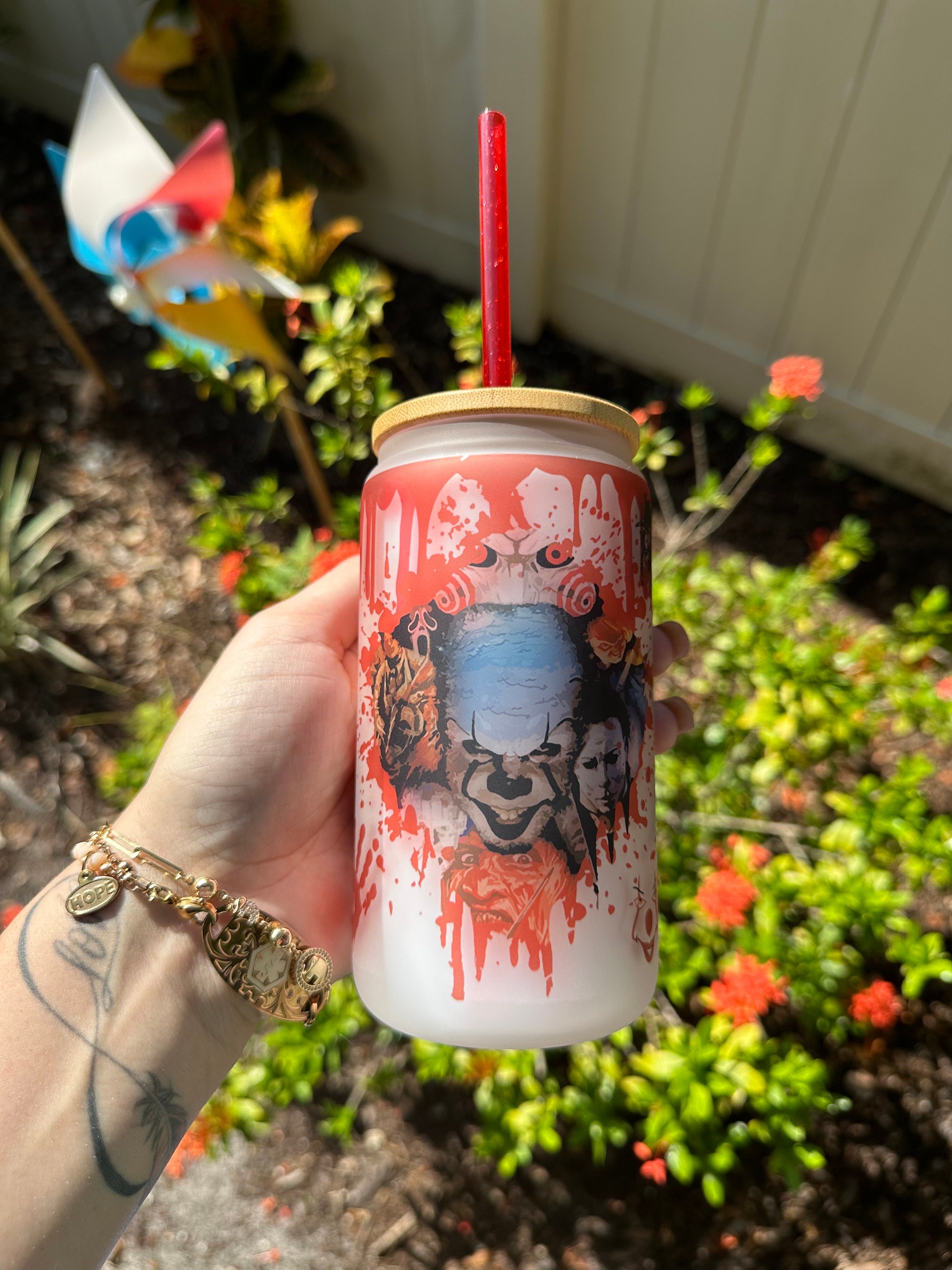 Horror Villains, Blood Drip, It the Clown, Scream, Fall, Frosted Libbey ...