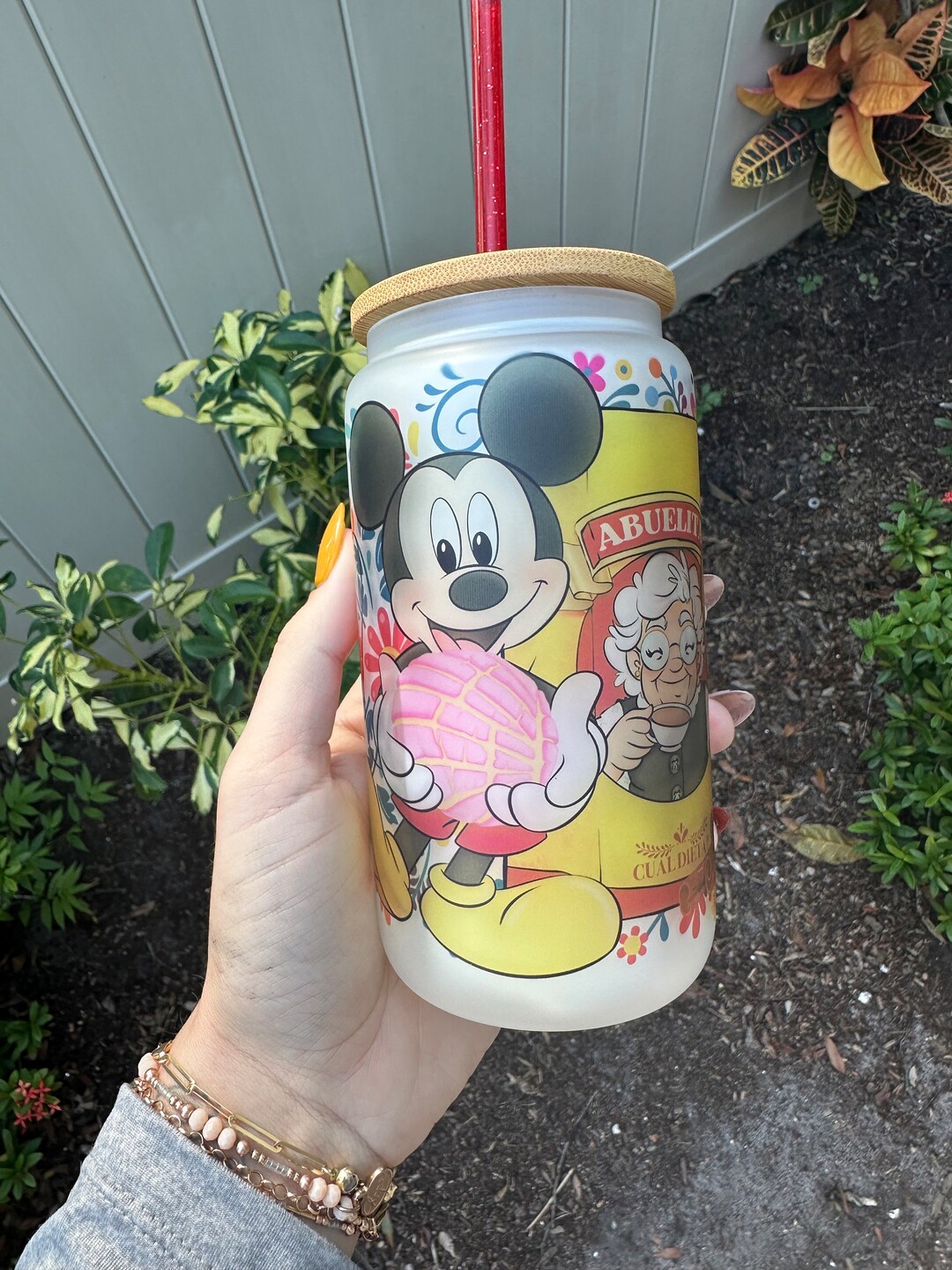 Mouse, Minie, Mickey, Concha, Abuelita Hoy Chocolate , Coffee, Frosted ...