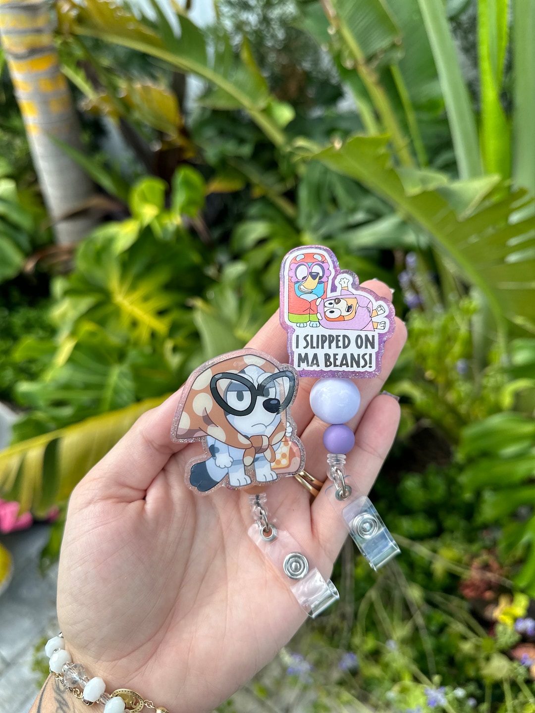 Blue Dog, Grumpy Granny, Bingo, Slipped on Ma Beans, ID Holder, Nurse ...