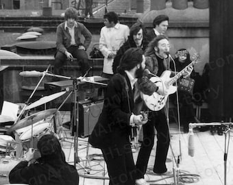 The Beatles Rooftop Concert 24x36 Inch Rolled Wall Poster - Etsy
