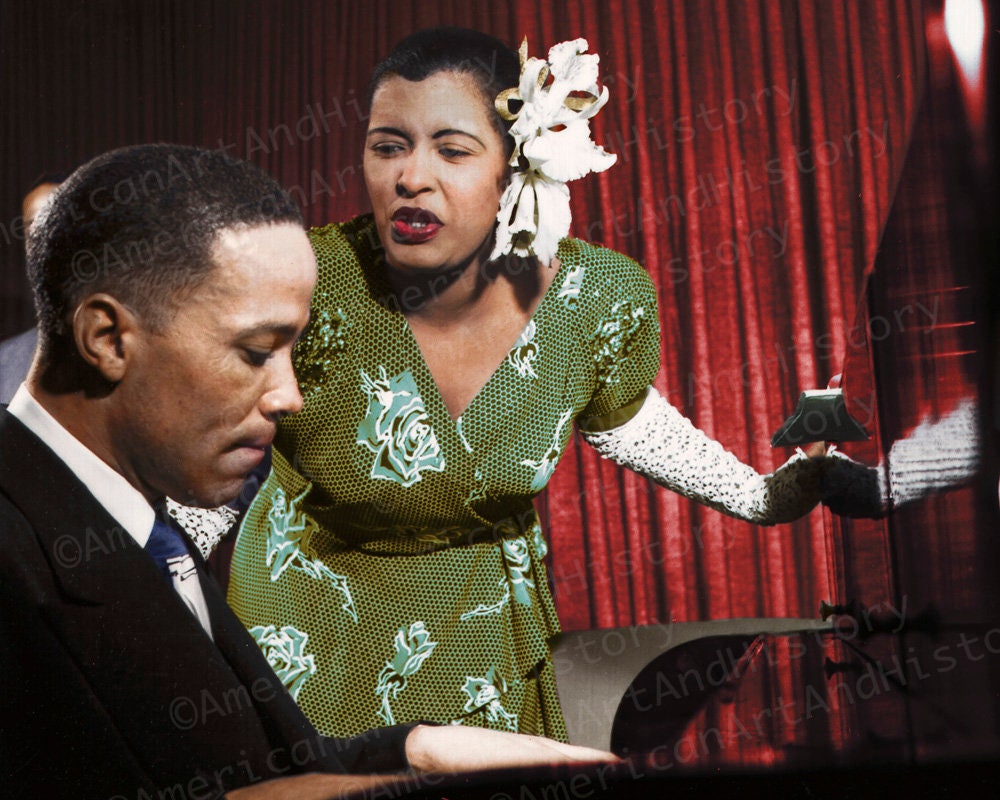 Billie Holiday in Color - Etsy