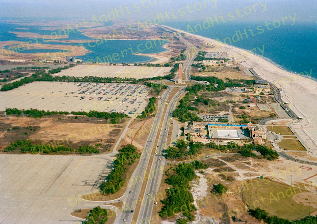Jones Beach Water Tower...from the Sky (view 2) - Etsy