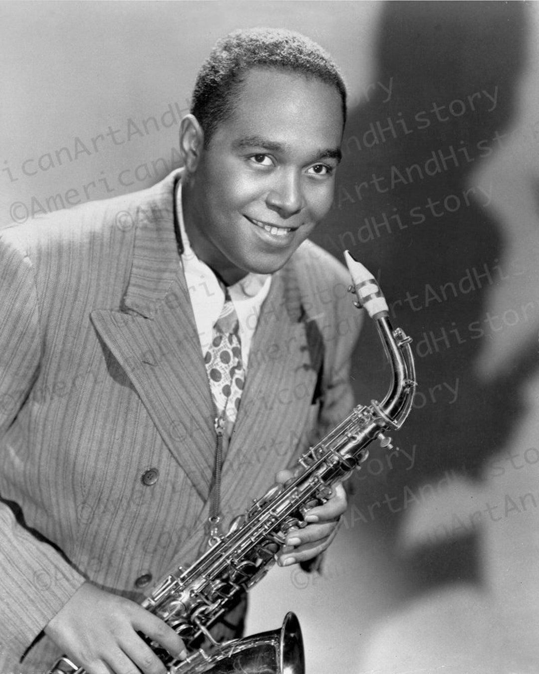 Charlie Parker and His Alto Saxophone - Etsy