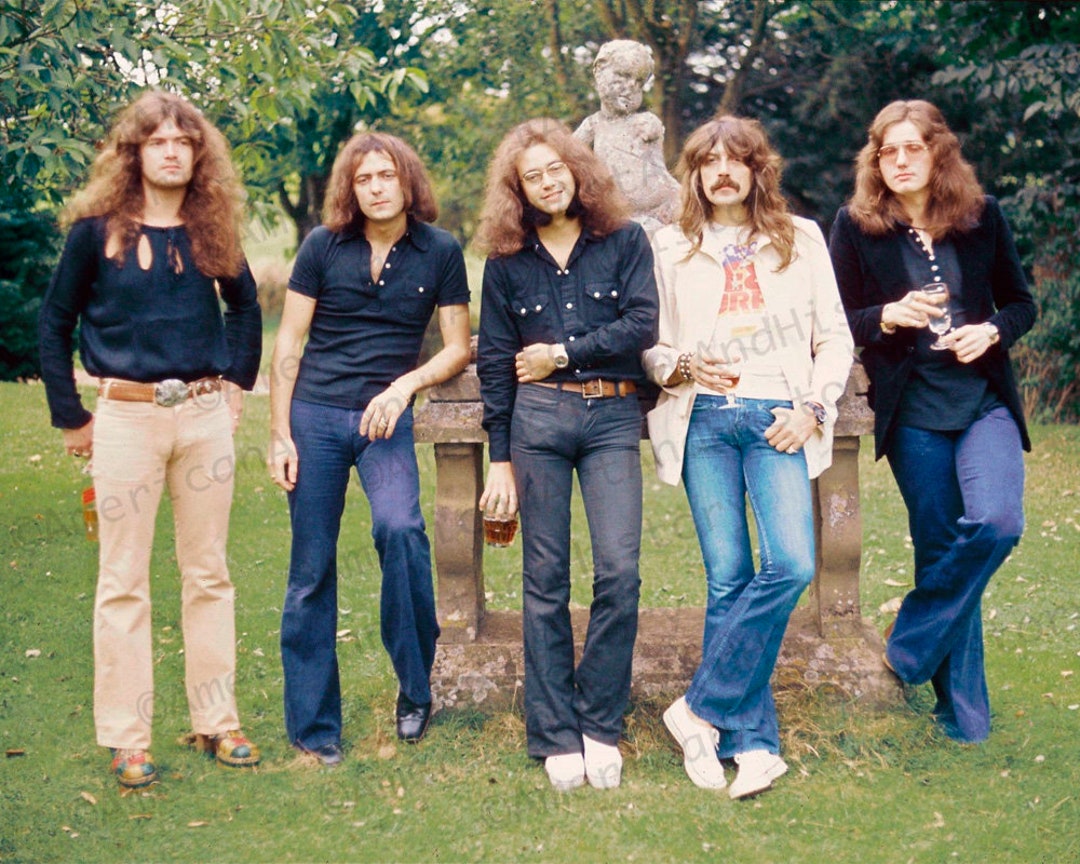 Deep Purple Mark 3 with David Coverdale. - Etsy
