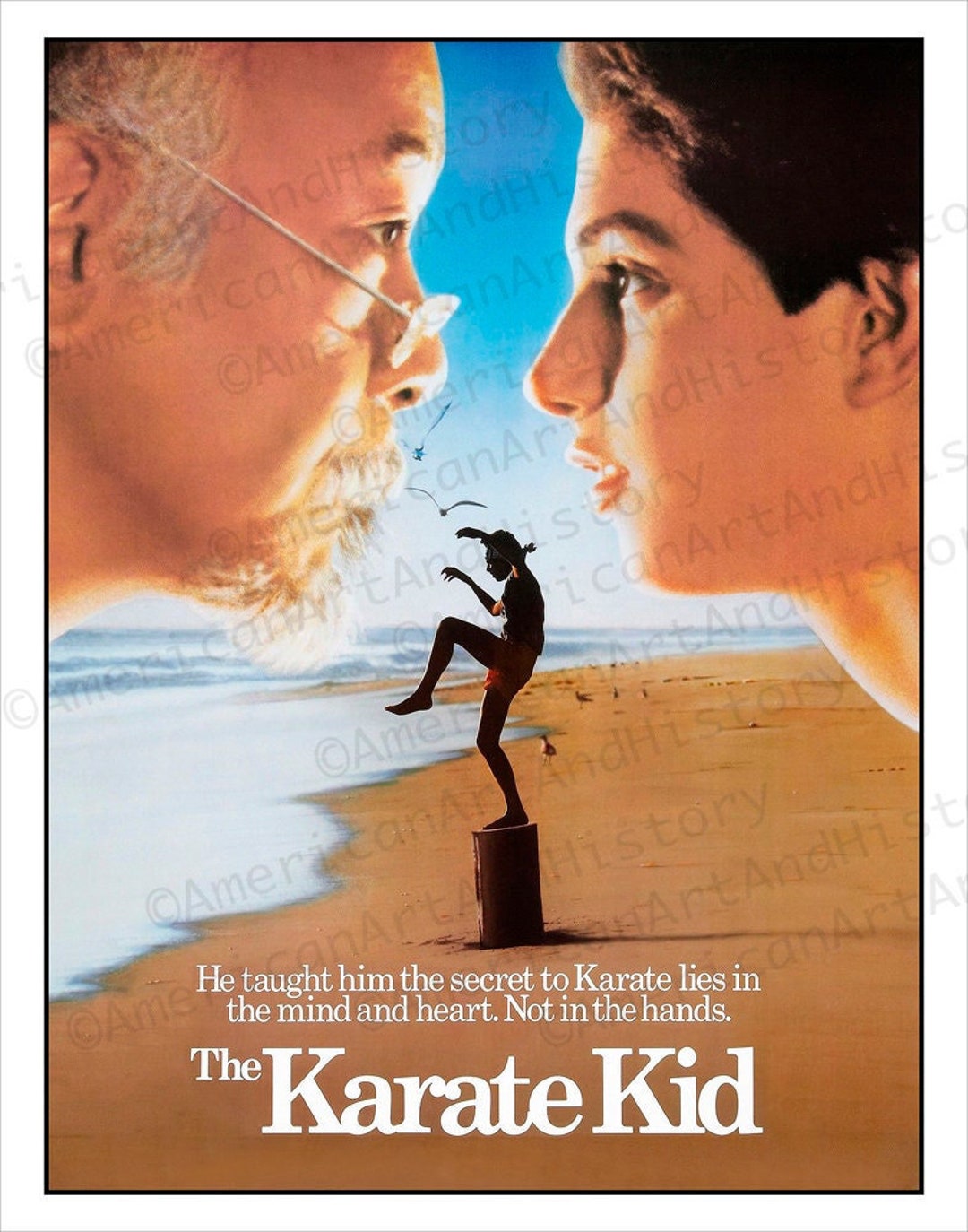 The Karate Kid 1984 Poster