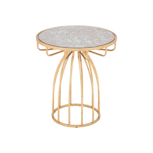 Gold Side Table - Etsy