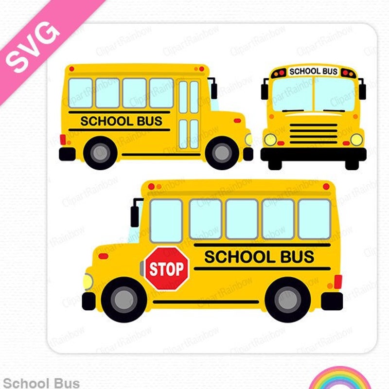 School Bus Svg - Etsy