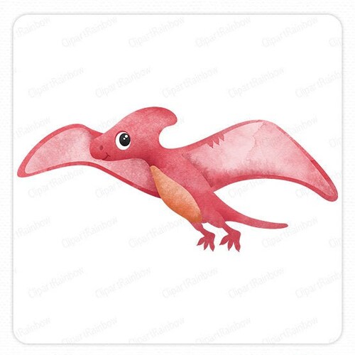 Watercolor Dinosaurs Clipart Prehistoric Clip Art - Etsy