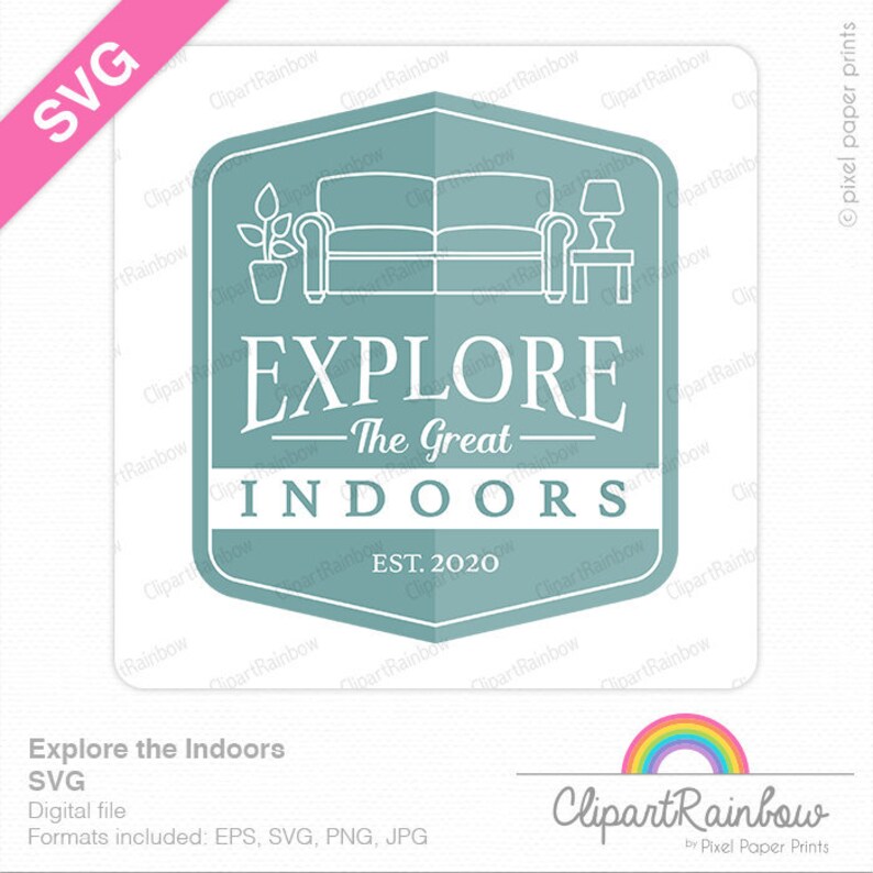 Explore the Great Indoors SVG Cut Files PNG Files - Etsy