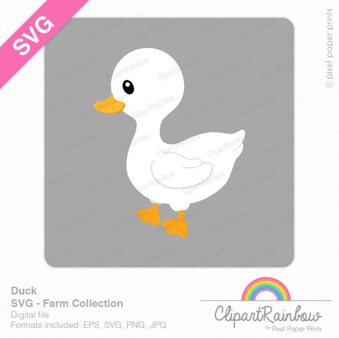 Farm Animals Duck Clip Art