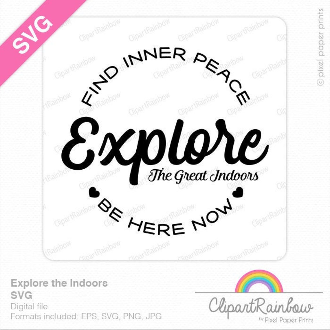 Explore the Great Indoors SVG Cut Files PNG Files - Etsy
