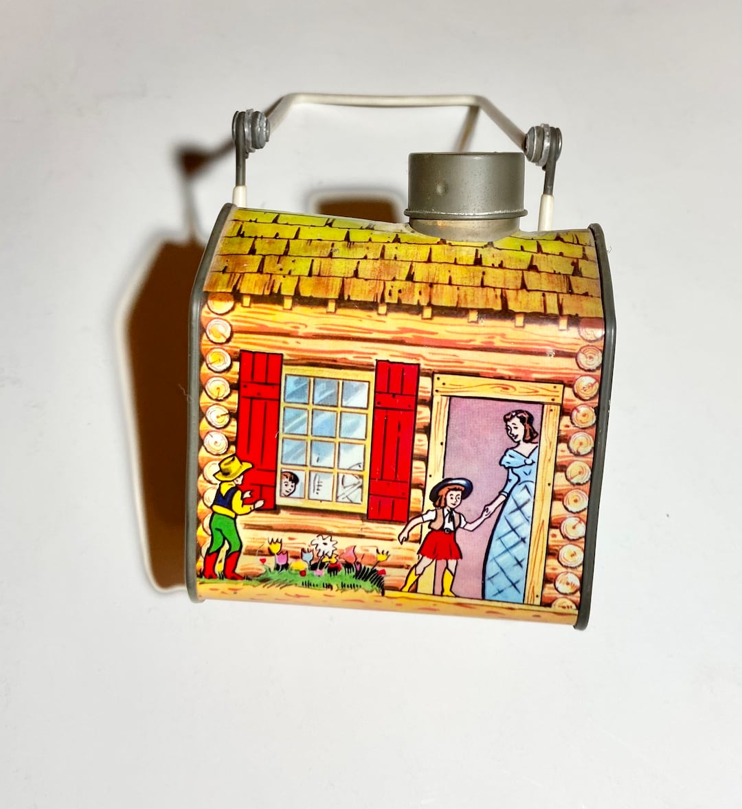 Towle’s Log Cabin Syrup Tin Bank, Vintage Bank, Maple Syrup Collector ...