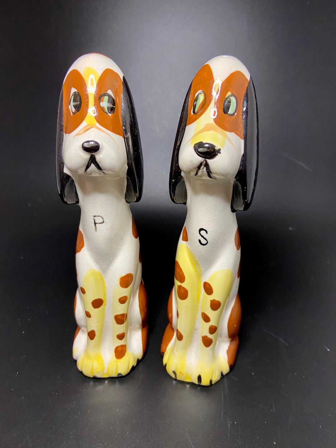 Vintage Commodore Salt Pepper,hound Dog Salt and Pepper,hound Dog ...