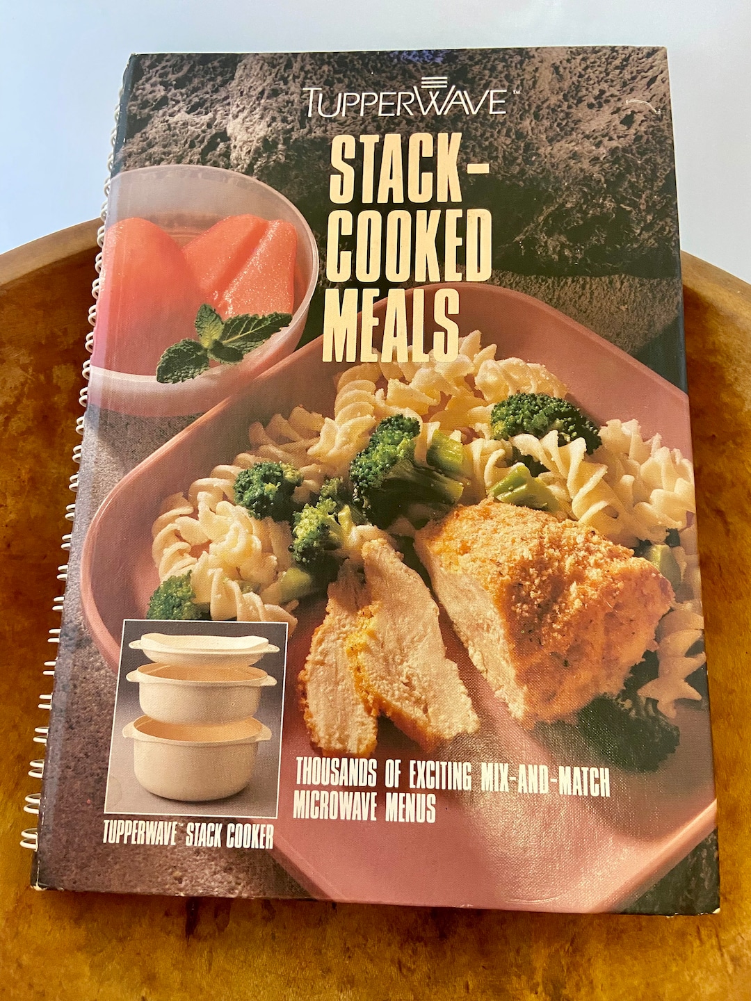 Tupperware Stack-cooked Meals Cook Book Vintage Cook Book Tupperware ...