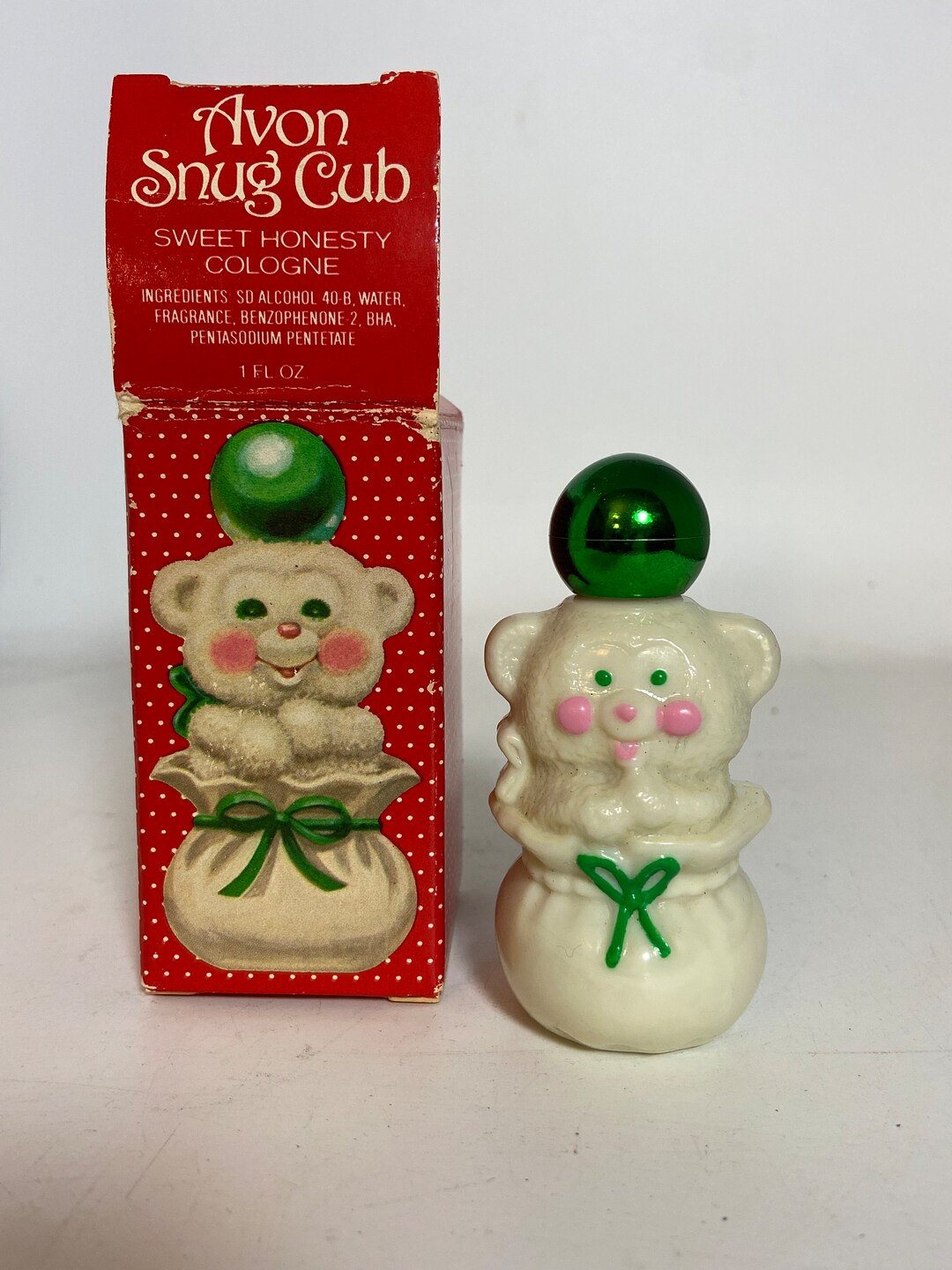 Vintage Avon,snug Cub,snug Cub Sweet Honest Perfume,avon 1oz. Bottle ...