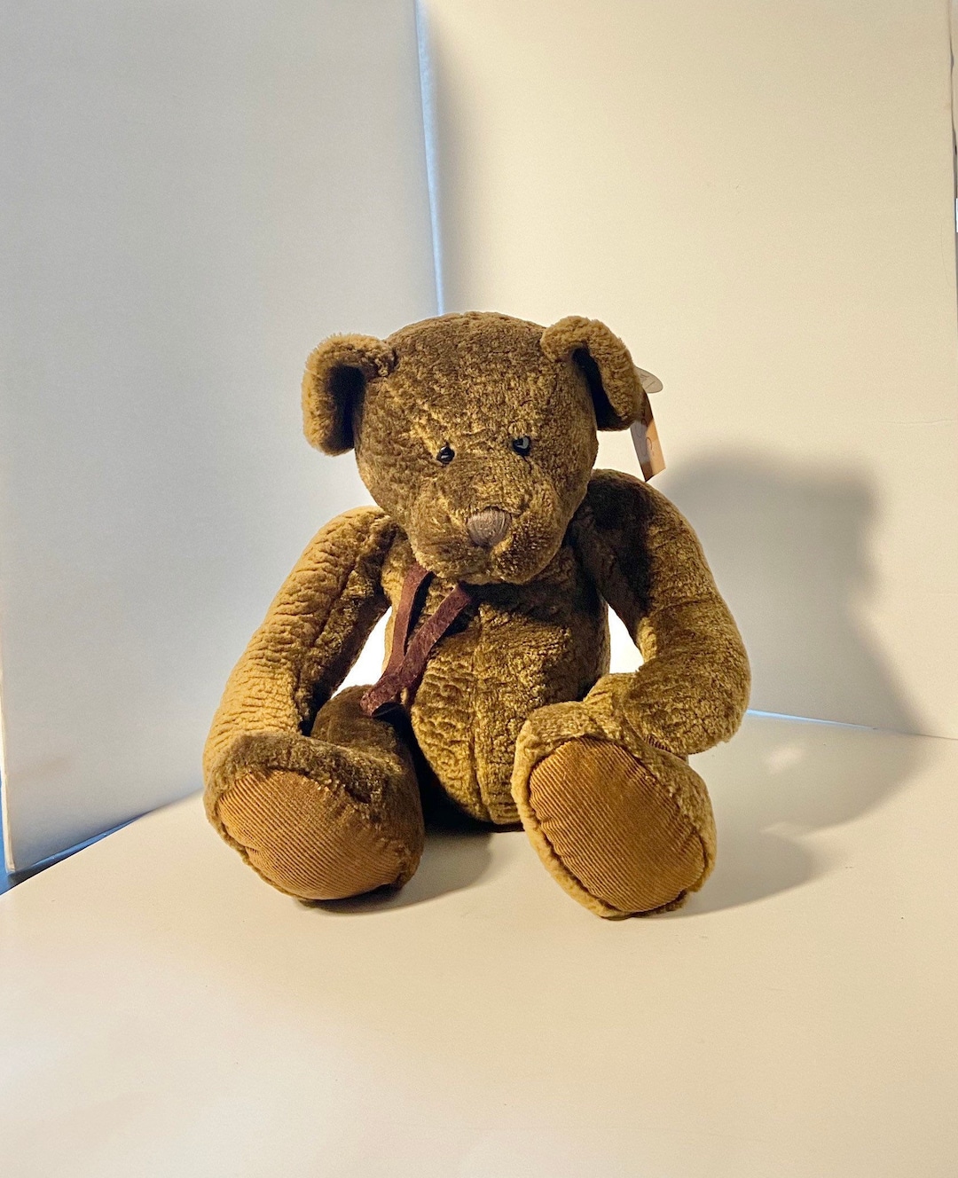 Vintage RUSS Teddy,plush Stuffed Bixby Bear,tagged Russ,soft With ...